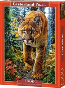 Castorland 152261-2 Puzzle Puma americká v lese / 1500 dílků / od 9 le