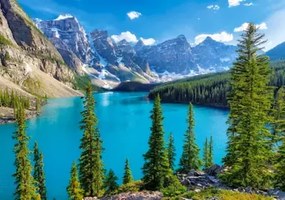 Castorland 53810 Jaro u jezera Moraine, Kanada / 500 dílků / od 9 let