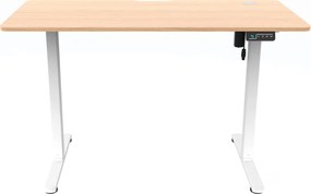 Ergonomický psací stůl ELTON - regulace výšky / dekor dub