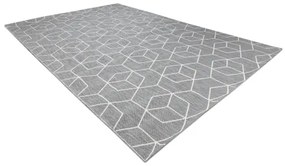 koberec FLAT 48655/637 SISAL 3d kostka velikost 140x200 cm | krásné koberce cz