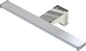 Koupelnové nástěnné LED svítidlo Panlux ELESAR PN12300005 12W IP44 4000K stříbrná