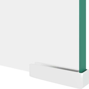 TV stolek / podstavec na monitor čiré sklo 120x30x13 cm 244133