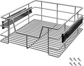 Výsuvný koš do skříňky 50cm šířka skříňky vnější rozměr