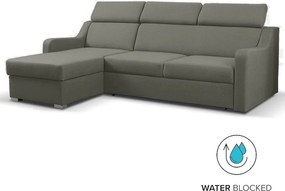Sedací souprava MIKELI | 232x158 cm | UNI | rozkládací + úložný prostor | AKCE | šedá 17