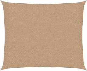 Stínicí plachta 160 g/m² taupe 2,5 x 3 m HDPE 311397