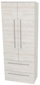 Mereo Mereo, Bino, koupelnová skříňka vysoká 163 cm, dvojitá, Multidecor, CN699WLP1