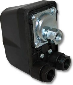 Tlakový spínač pro domácí vodárnu Wiltec SK-9 – 380 V, černá (50766)