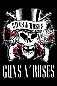 Plechová cedule Guns n´Roses Velikost: A4 (30 x 20 cm)