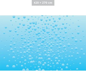 dětská obrazová tapeta voda Velikost: 270 × 270 cm