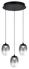 Designový lustr Pamela 11 Line 3 chrome