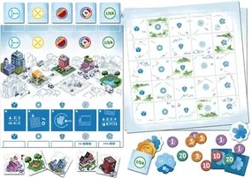 GRANNA Společenská hra Bloom Town / 2-4 hráči / 30 min / od 8 let