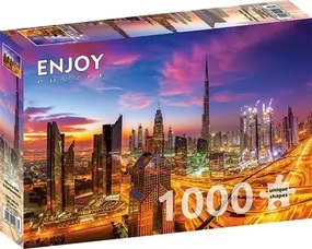 ENJOY Puzzle Úsvit nad Dubají / 1000 dílků / od 14 let