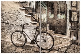 Obraz na plátně - Stará ulice v Itálii 1153FE (90x60 cm)