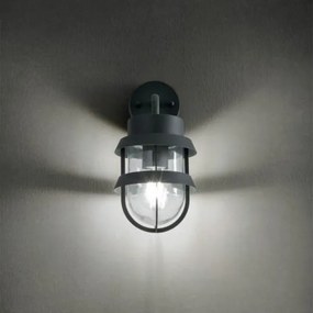 Redo 9498 - Venkovní nástěnná lampa CLAUT 1xE27/42W/230V IP44 antracit