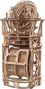 Hračka Ugears 3D dřevěné mechanické puzzle Hodinový strojek s tourbillonem [6950377]