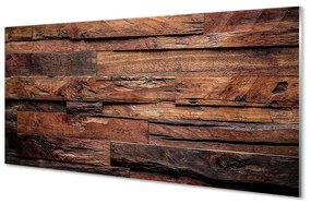 akrylový obraz Dřevo textury obilí 140x70 cm