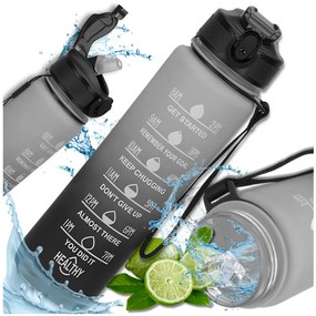 Camerazar TRESSARI 1000ml BPA Free sportovní láhev na vodu z pevného Tritanu pro aktivní životní styl