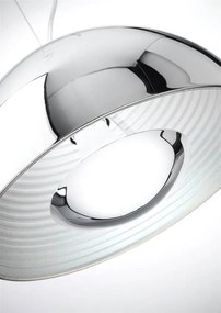 Chromový závěsný lustr 30cm Dorada pro žárovku E27  - Candellux