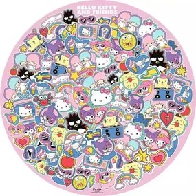 Ravensburger Kulaté puzzle Hello Kitty a přátelé / 500 dílků / od 12 l