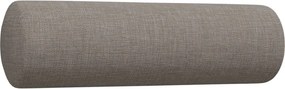 2dílná sedací souprava s polštáři taupe textil 3278342
