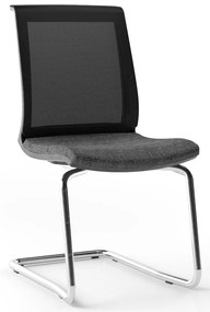 NARBUTAS - Jednací židle EVA SUA020 s černým rámem