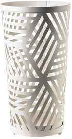 Kovový stojan na deštníky Cedric White Line, 45,5x24 cm
