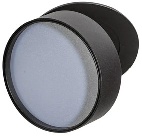 Bodové světlo Mona Spot 12W 4000K černé do sádrokartonu
