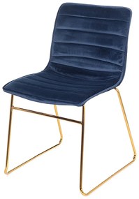 Čalouněná židle Milo Navy