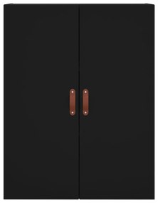Skříň highboard černá 69,5 x 34 x 180 cm kompozitní dřevo,  3198122