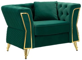 Designové křeslo Washakie zelené