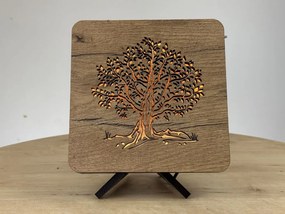 Li-Go "Lípa" lampa 19x19cm provedení povrchu: oliva