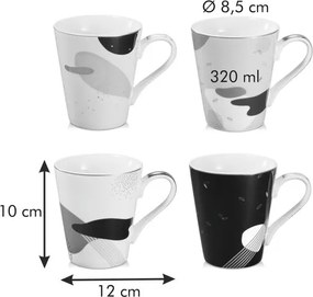 TESCOMA Hrnek myCOFFEE, 4 ks, Moon