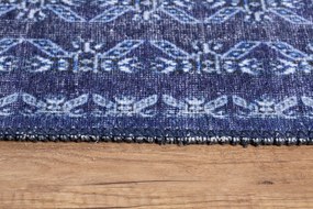 Conceptum Hypnose Kusový koberec Blues Chenille - Dark Blue AL 277, Vícebarevná, 230 x 330 cm