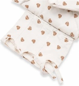 Klasická šněrovací zavinovačka New Baby srdíčka