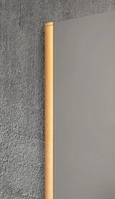 Gelco VARIO GOLD jednodílná sprchová zástěna k instalaci ke stěně, kouřové sklo, 1000 mm GX1310GX1016