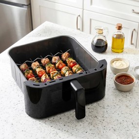 TESLA AirCook TrioZone Q636 XXL - multifunkční třízónová digitální horkovzdušná fritéza