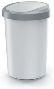 Odpadkový koš COMPACTO 40 L popelavý/světle šedý