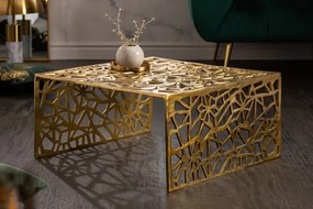 Designový konferenční stolek Cerith, 60cm zlatý