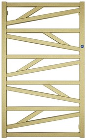 Instalprojekt Koupelnový radiátor TRICK zlatá barva Barva radiátoru - Zlatá, Rozměr radiátoru - 430 × 857 mm, výkon 352 W, Typ připojení - Středové 50 mm RADTRK409084SP