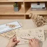 ROBOTIME Rokr 3D dřevěné puzzle Středověké obléhací dělo 158 ks