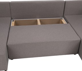 Univerzální sedací souprava, šedobéžová Taupe, DAKAR NEW U