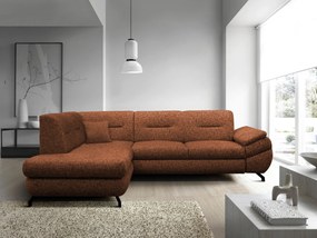 XXXLutz ROHOVÁ SEDAČKA, textil, rezavá MID.YOU - Sedací soupravy - 001574006913