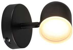 LED Nástěnné bodové svítidlo RAWI LED/4,2W/230V černá