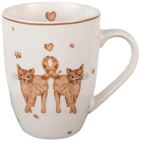 Porcelánový hrnek s kočičkami Kitty Cats – 350 ml