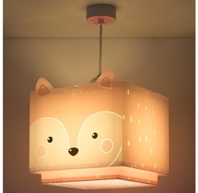 Dalber | Dalber 64582 - Dětský lustr LITTLE FOX 1xE27/60W/230V | PI429