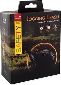 DOG FANTASY Vodítko s ledvinkou pro běhání / Reflexní prvky / Nastavit