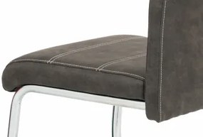 Jídelní židle antracit látka COWBOY HC-483 GREY3