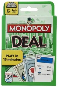 Hasbro Monopoly Deal - karetní hra Varianta: zelené balení