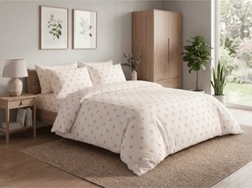 Bavlněné povlečení PINK HEART CHARM bílé, 100% bavlna Rozměr povlečení: 70 x 90 cm | 140 x 200 cm