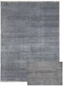 Diamond Carpets koberce Ručně vázaný kusový koberec Diamond DC-MCN Light grey/blue Rozměry koberců: 140x200